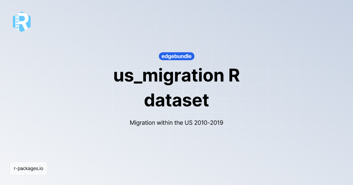 us_migration dataset | R PACKAGES