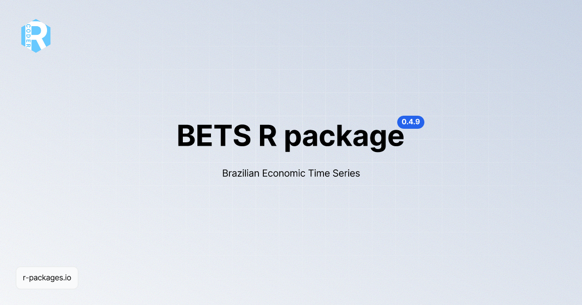 BETS R package [Documentation] | R PACKAGES