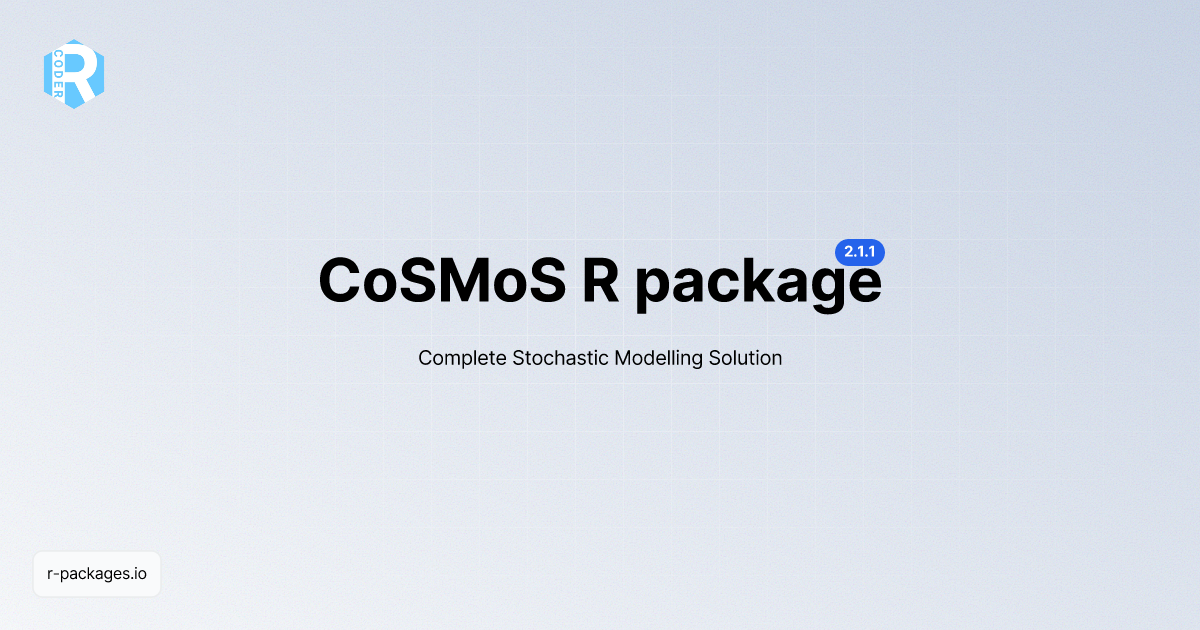 CoSMoS R package [Documentation] | R PACKAGES