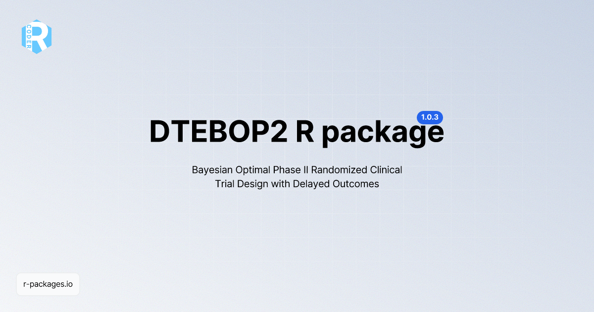 DTEBOP2 R package [Documentation] | R PACKAGES