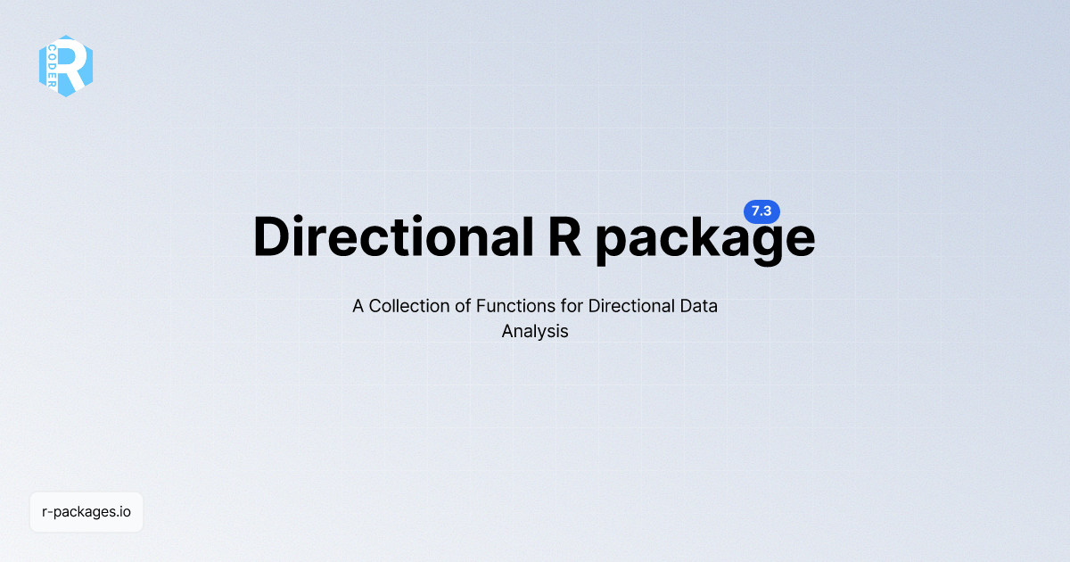 Directional R package [Documentation] | R PACKAGES