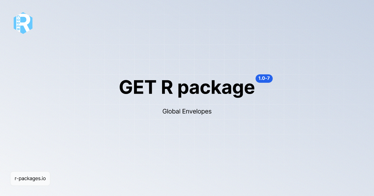 GET R package [Documentation] | R PACKAGES