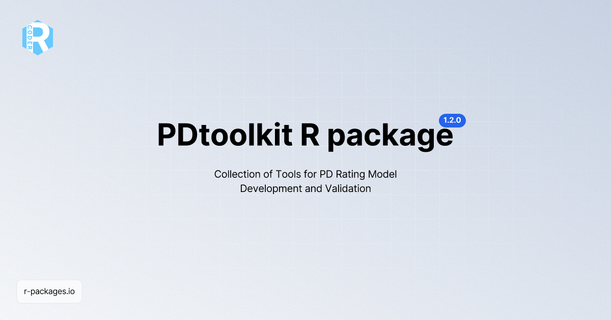 PDtoolkit R package [Documentation] | R PACKAGES