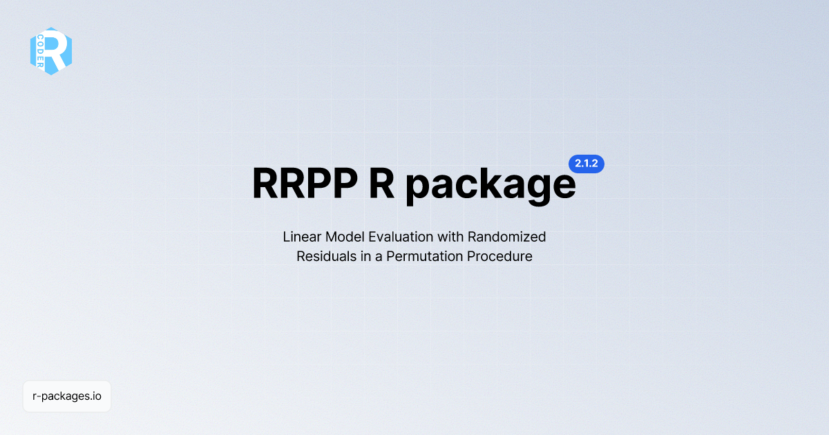 RRPP R package [Documentation] | R PACKAGES