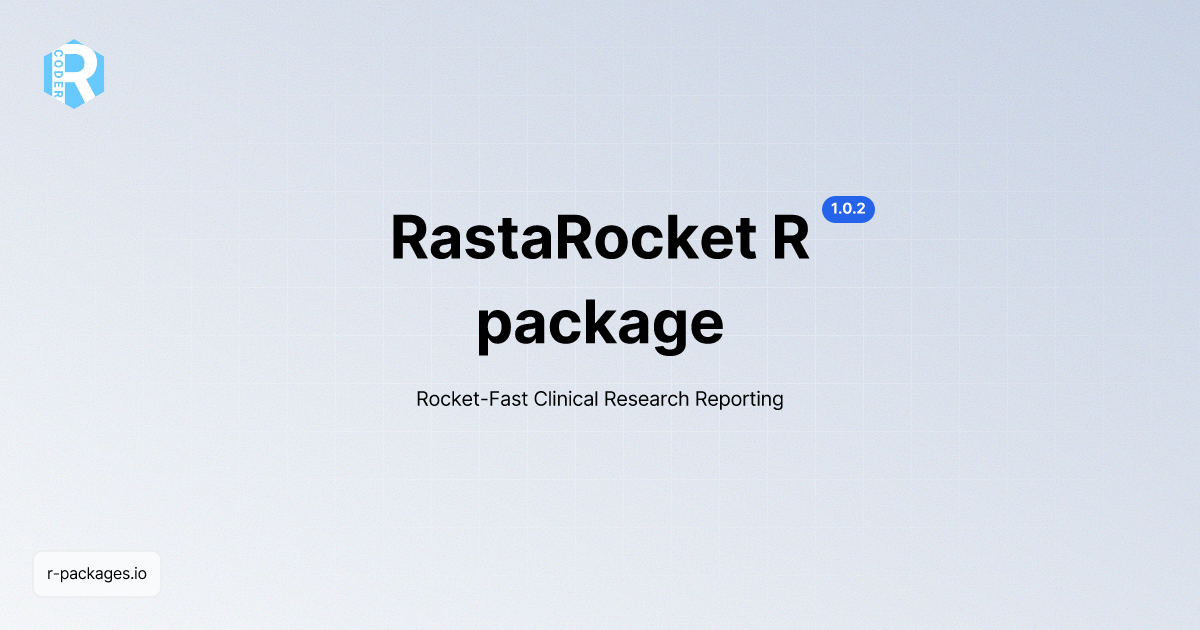 RastaRocket R package [Documentation] | R PACKAGES