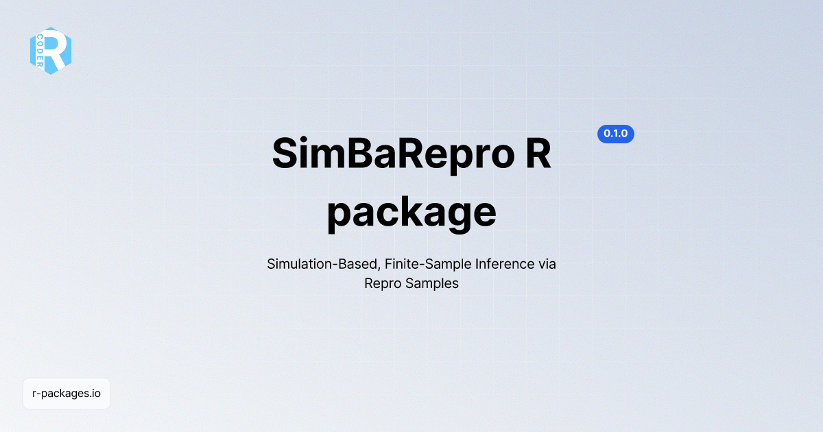 SimBaRepro R package [Documentation] | R PACKAGES