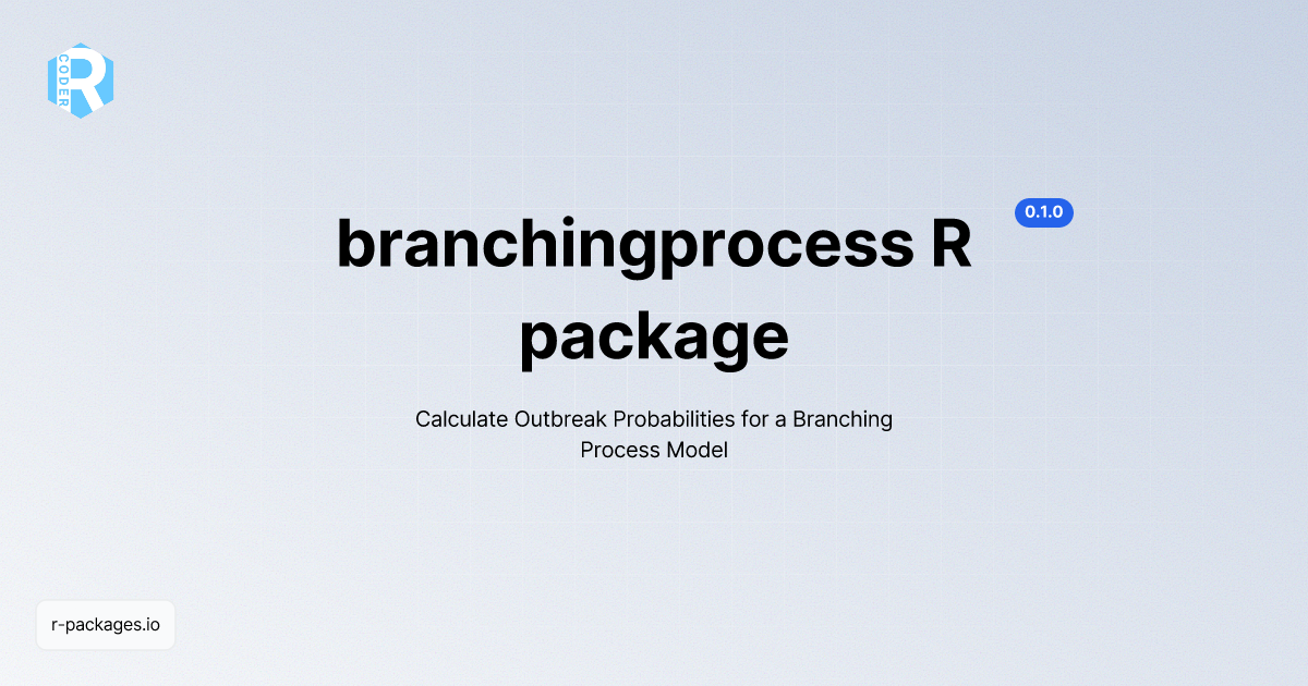 branchingprocess R package [Documentation] | R PACKAGES