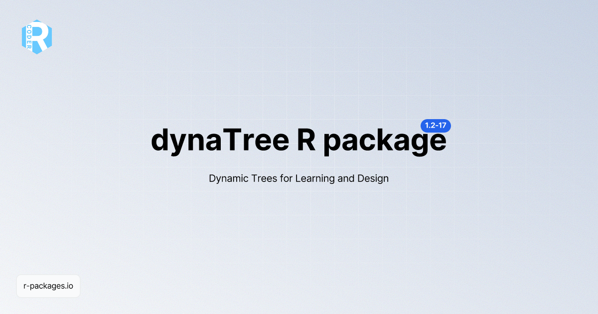 dynaTree R package [Documentation] | R PACKAGES