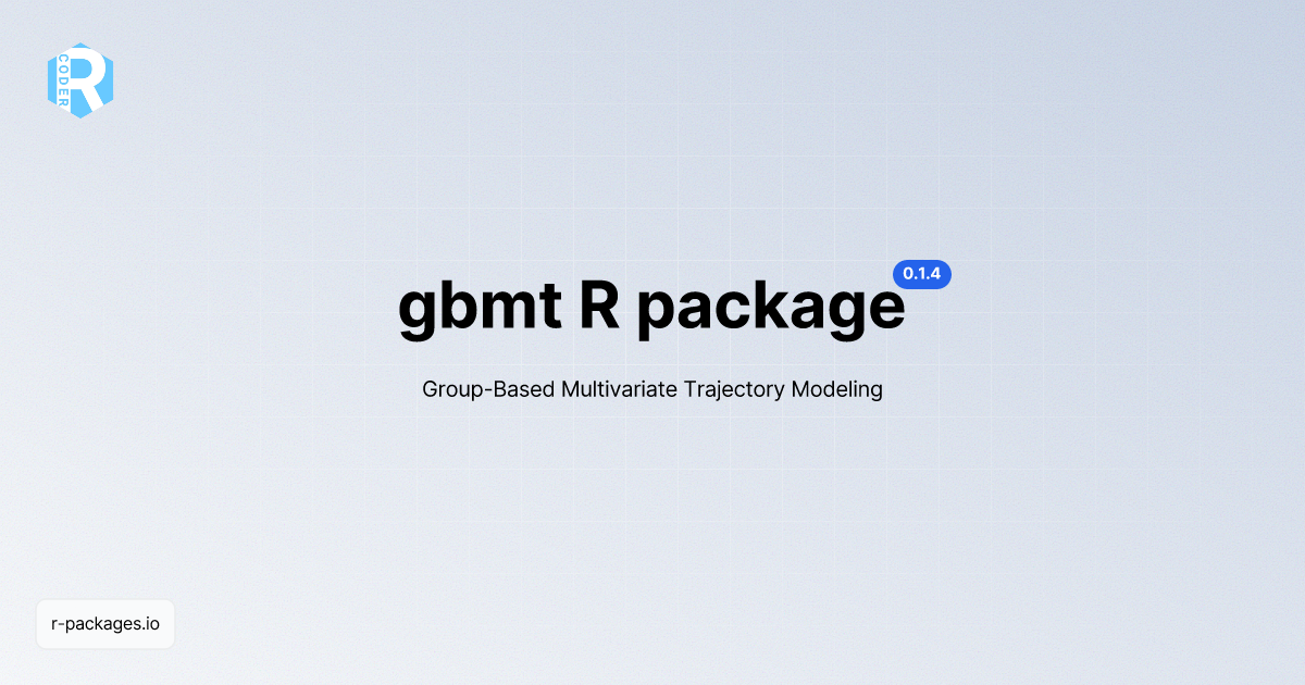 gbmt R package [Documentation] | R PACKAGES
