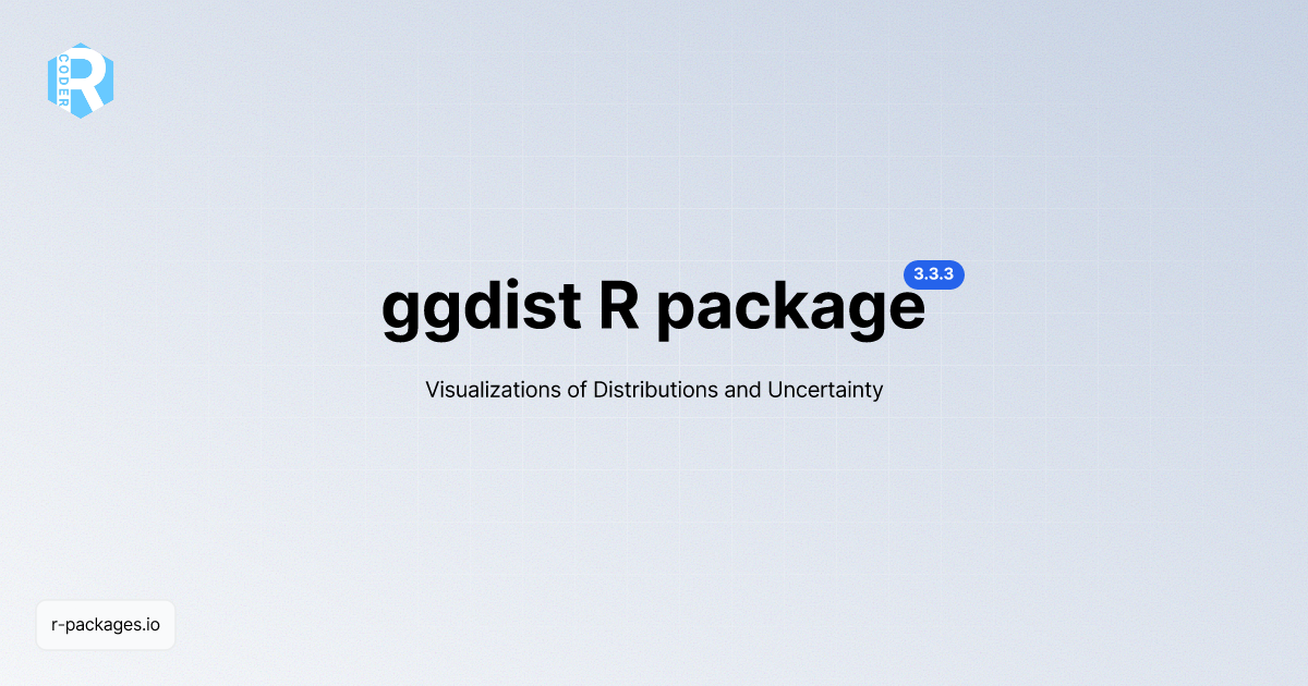 ggdist R package [Documentation] | R PACKAGES