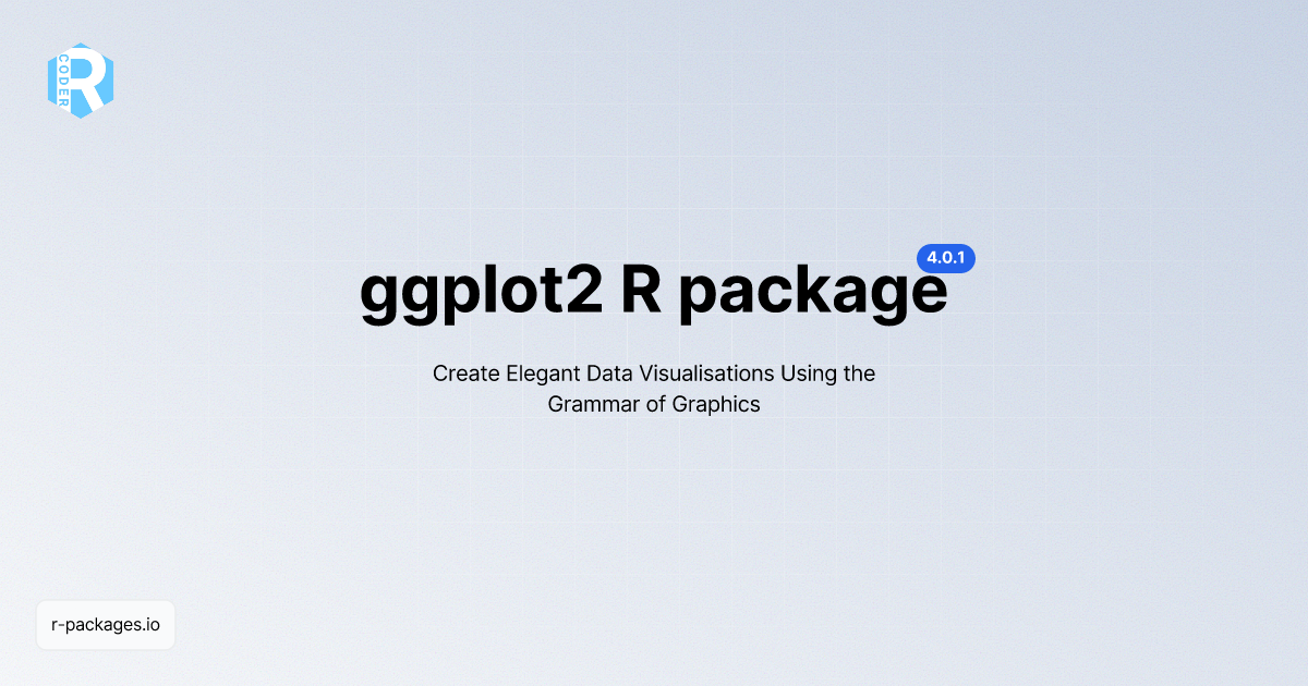 ggplot2 R package [Documentation] | R PACKAGES