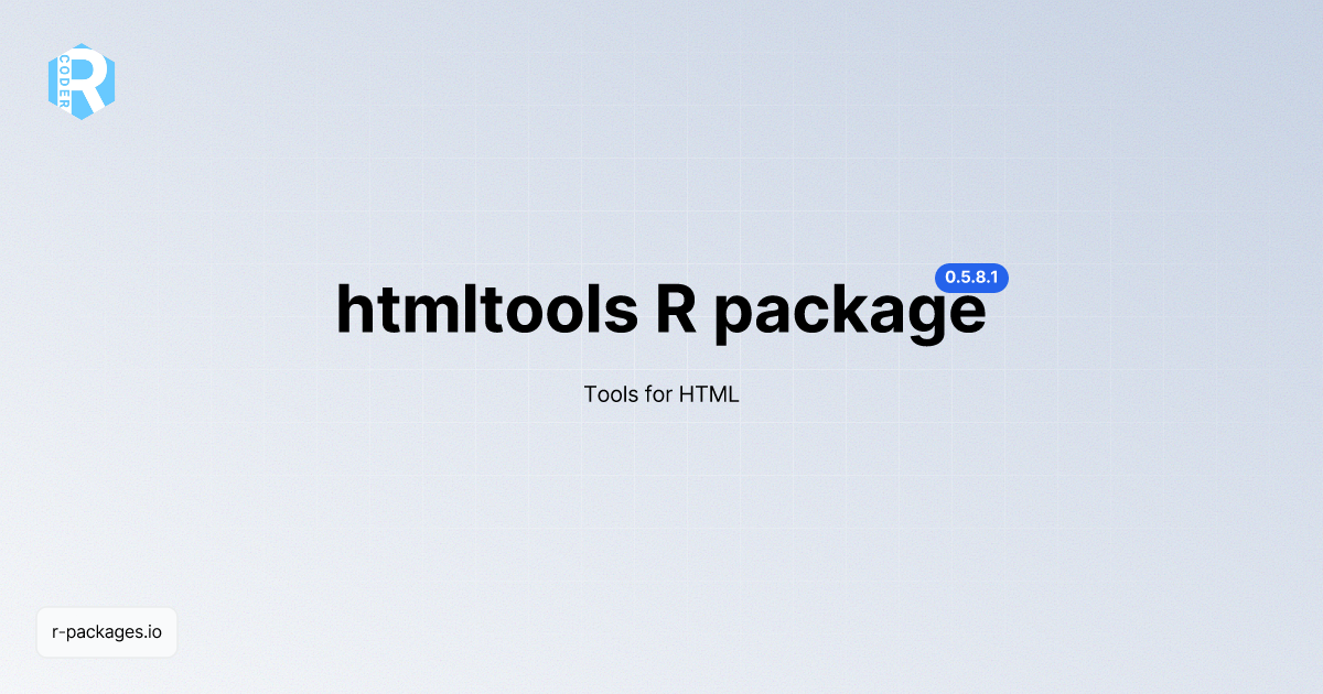 htmltools R package [Documentation] | R PACKAGES
