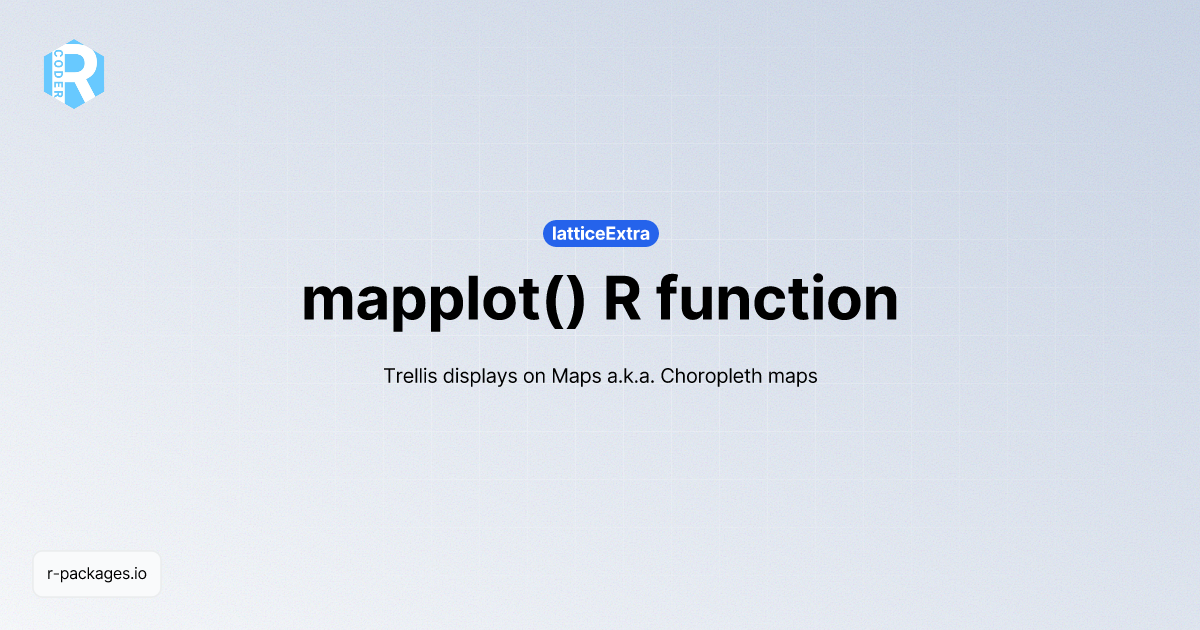 mapplot() R function from [latticeExtra] | R PACKAGES