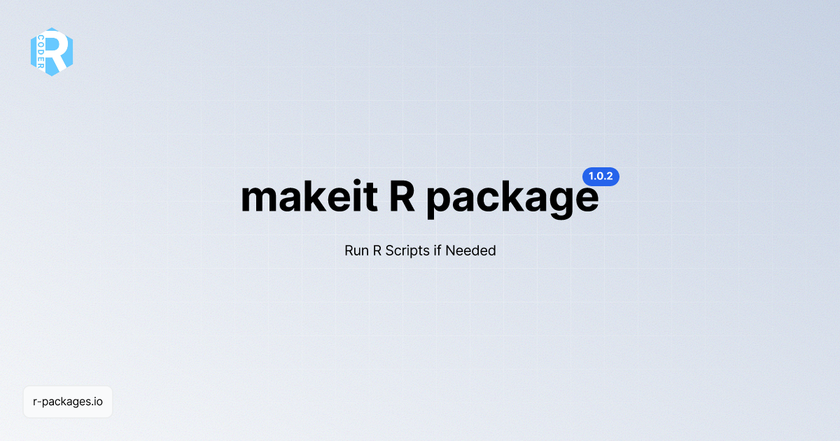 makeit R package [Documentation] | R PACKAGES