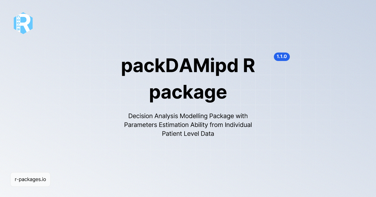 packDAMipd R package [Documentation] | R PACKAGES