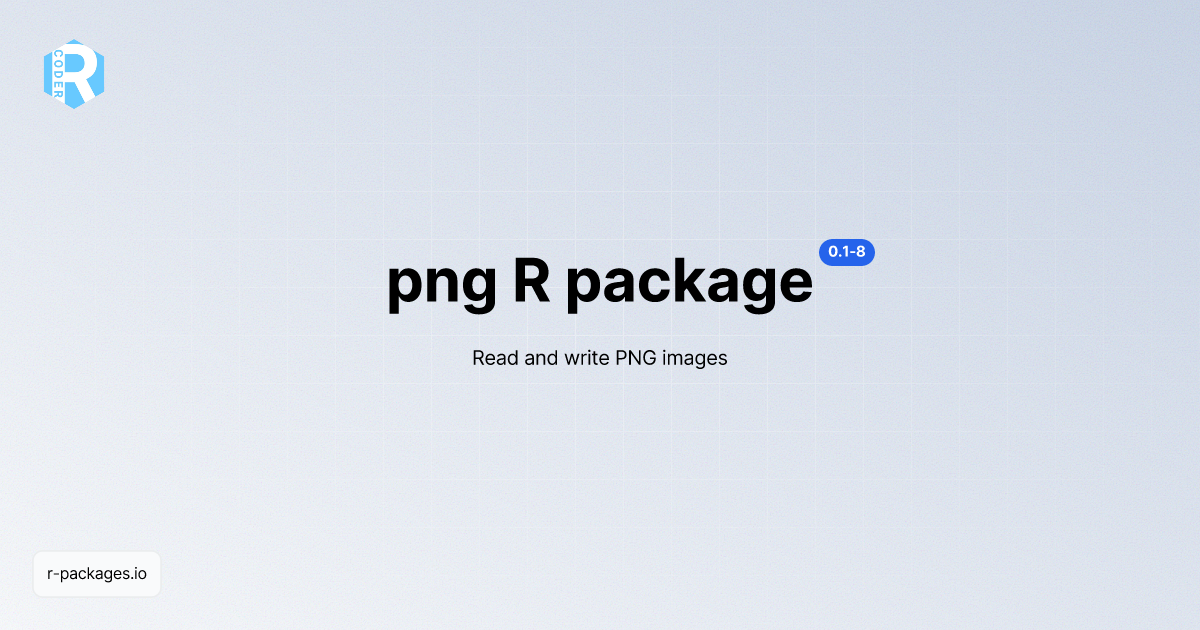 png R package [Documentation] | R PACKAGES