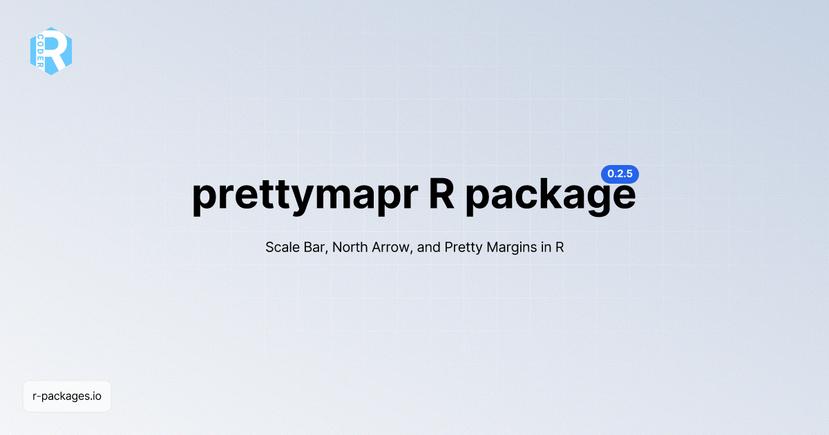 prettymapr R package [Documentation] | R PACKAGES