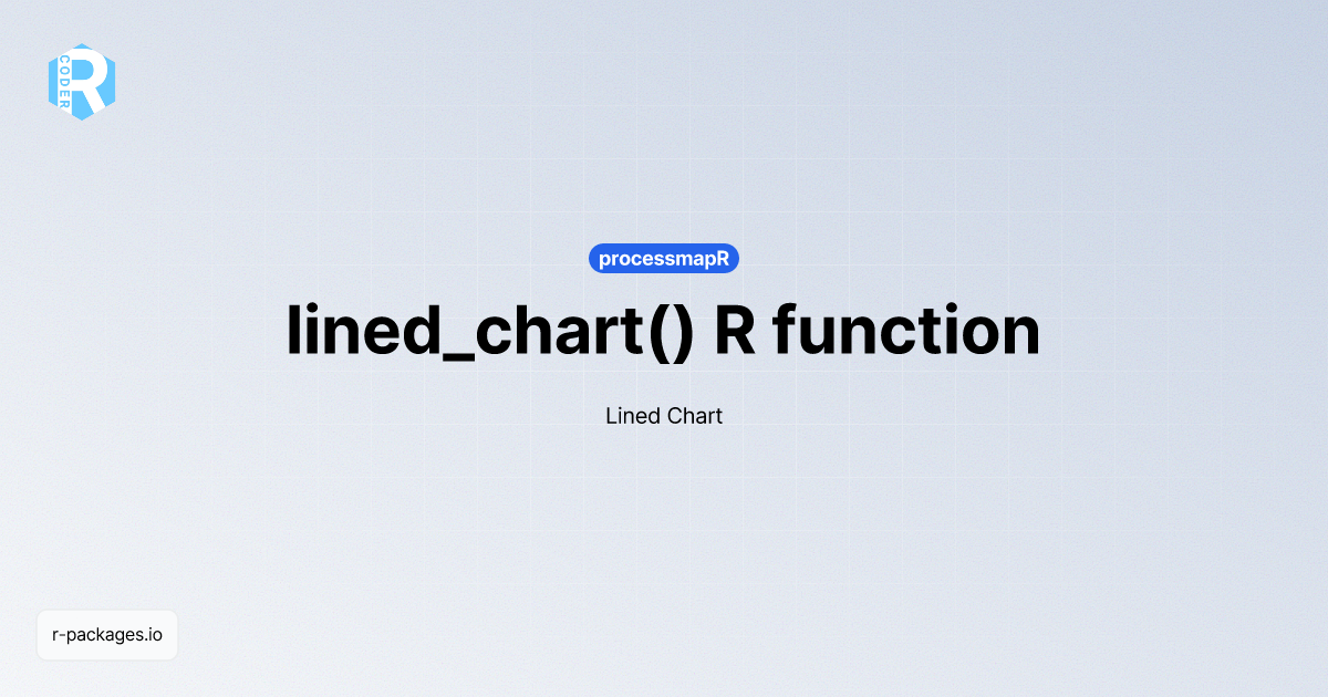 lined_chart() R function from [processmapR] | R PACKAGES