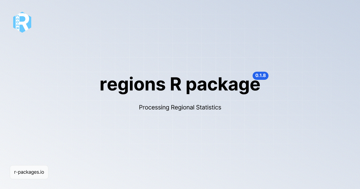regions R package [Documentation] | R PACKAGES