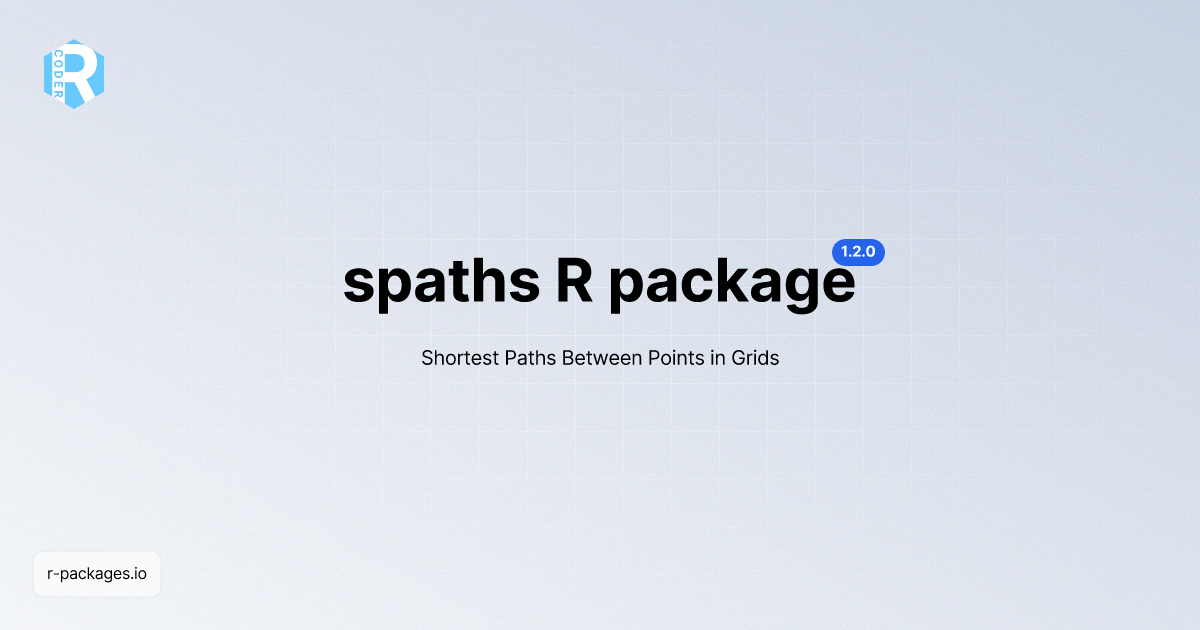 spaths R package [Documentation] | R PACKAGES