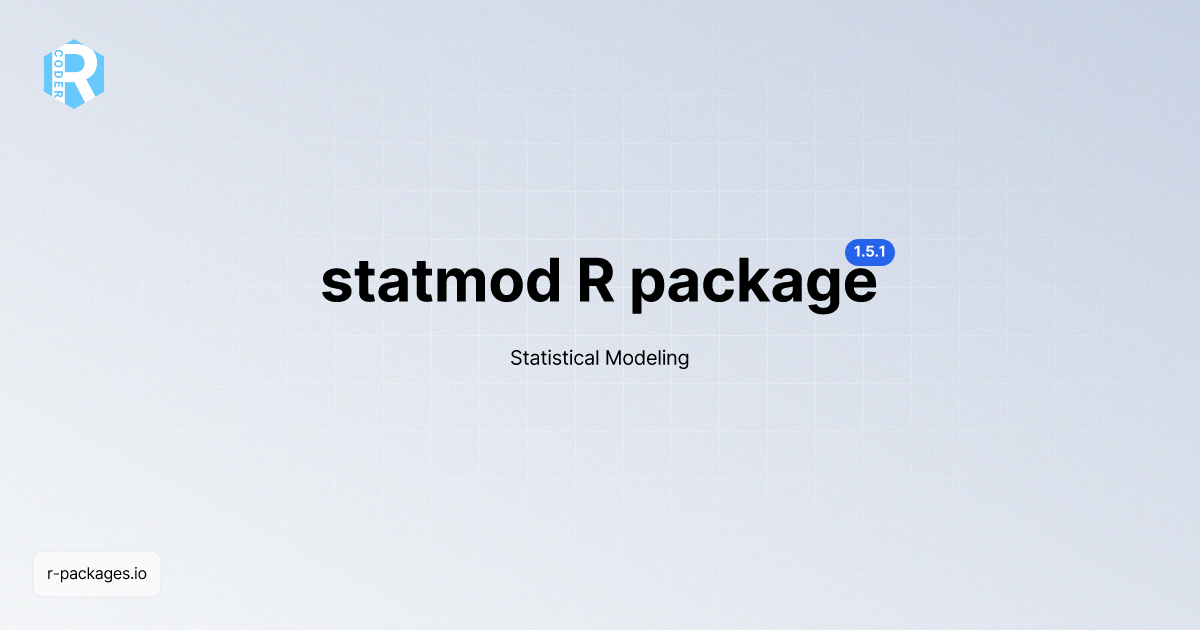 statmod-r-package-documentation-r-packages